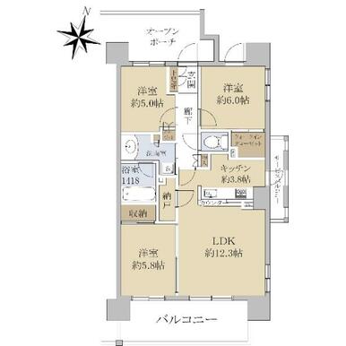 【アットホーム】プラウド宮原ガーデニア 11階 3LDK[1020641865]さいたま市北区の中古マンション｜マンション購入の情報