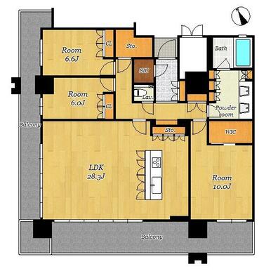 【アットホーム】MJR熊本ザ・タワー 27階 3SLDK[6978762749]熊本市西区の中古マンション｜マンション購入の情報