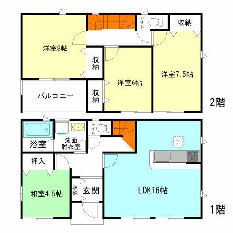 【アットホーム】高崎市 箕郷町生原 （群馬八幡駅 ） 2階建 4LDK[1124955405]高崎市の新築一戸建て（提供元：(株)トリニティ）｜一軒家・家の購入