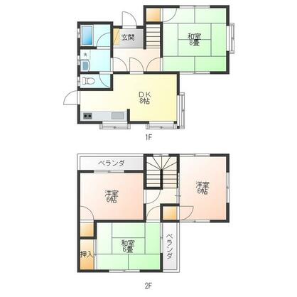 【アットホーム】名西郡石井町 石井字石井（石井駅） 2階建 4DK[6986373376]名西郡石井町の一戸建て（提供元：ホームパートナー(株)）｜一軒家・家の購入
