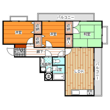 【アットホーム】リシェス加賀野 201 3LDK[6986585257]盛岡市のマンション｜マンション購入の情報