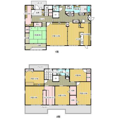 【アットホーム】宮崎市 新別府町前浜 2階建 7LDK[6980637661]宮崎市の中古一戸建て（提供元：(有)辻住宅産業）｜一軒家・家の購入