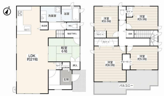 【アットホーム】豊中市 緑丘4丁目（箕面船場阪大前駅） 2階建 5LDK[6987868731]豊中市の一戸建て（提供元：(株)Enrich lives）｜一軒家・家の購入