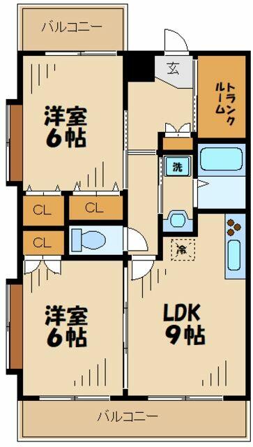 【アットホーム】クープル南原 207 2LDK（提供元：(株)タウンハウジング東京 調布店）｜世田谷区の賃貸マンション[1121963409]