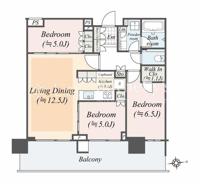 【アットホーム】晴海フラッグHARUMI FLAG PARK VILLAGE T棟 33階 3LDK[1132983510]中央区のマンション｜マンション購入の情報
