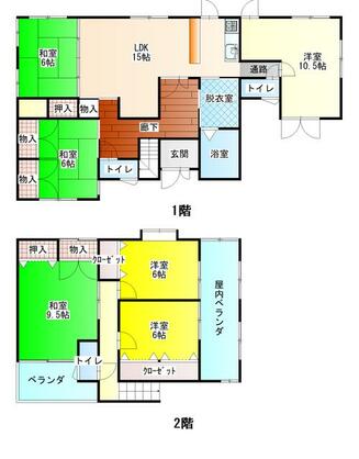 【アットホーム】松山市 南高井町（平井駅） 2階建 6LDK[6986824712]松山市の一戸建て（提供元：(株)ハウスパートナー）｜一軒家・家の購入