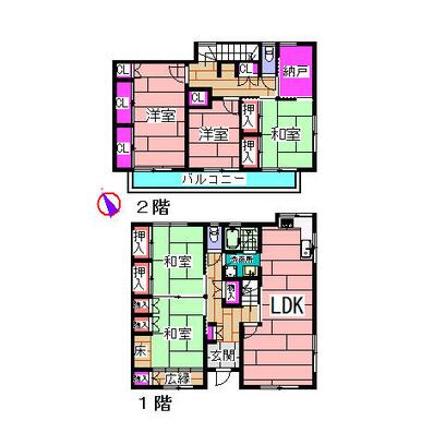 【アットホーム】安城市 美園町2丁目 （三河安城駅 ） 2階建 5LDK[6984425149]安城市の中古一戸建て（提供元：エフワンエステート(株)）｜一軒家・家の購入