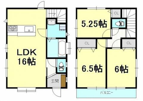 【アットホーム】松山市 高砂町3丁目（木屋町駅） 2階建 3LDK[1099535465]松山市の一戸建て（提供元：LIXIL不動産ショップ ERA(有)ジャスト不動産サービス）｜一軒家・家の購入
