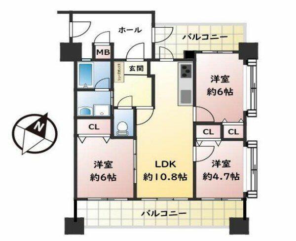 【アットホーム】ワコーレベイフロント摩耶 9階 3LDK[1077088399]神戸市灘区の中古マンション｜マンション購入の情報