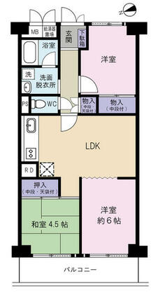 【アットホーム】天王寺スカイハイツ 6階 3LDK[6983400626]大阪市天王寺区のマンション｜マンション購入の情報