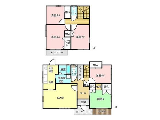 【アットホーム】胆沢郡金ケ崎町 西根前野（金ケ崎駅） 2階建 5LDK[6986695631]胆沢郡金ケ崎町の一戸建て（提供元：とちふる EC南部コーポレーション(株)）｜一軒家・家の購入