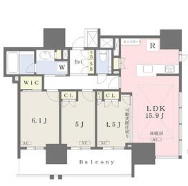 【アットホーム】グランドメゾン大須門前町通 801 3LDK（提供元：(株)ミニミニ 鶴舞店）｜名古屋市中区の賃貸マンション[1109534105]