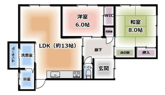 【アットホーム】野々市市 下林4丁目（額住宅前駅） 平屋建 2LDK[6985542017]野々市市の一戸建て（提供元：(株)ヒールリンク）｜一軒家・家の購入
