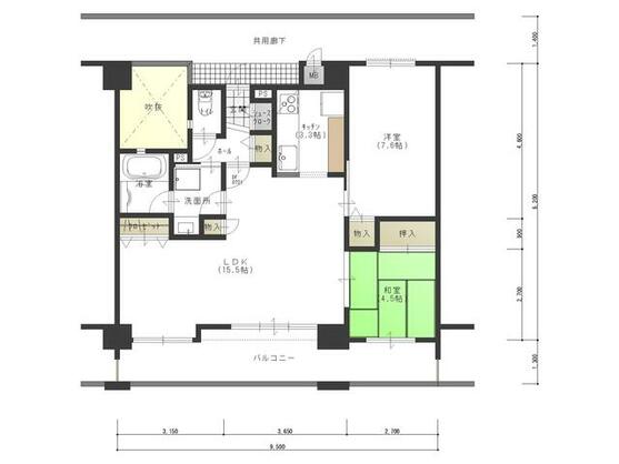 【アットホーム】ジェイシティ持田 302 2LDK[6982183340]松山市のマンション｜マンション購入の情報