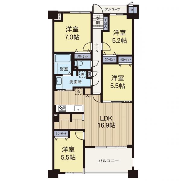 【アットホーム】エステ・スクエア小田急相模原ステージII 10階 4LDK[1063103798]座間市の中古マンション｜マンション購入の情報