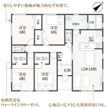【アットホーム】焼津市 利右衛門（焼津駅） 平屋建 4LDK[6987672172]焼津市の一戸建て（提供元：(株)みつばち不動産）｜一軒家・家の購入