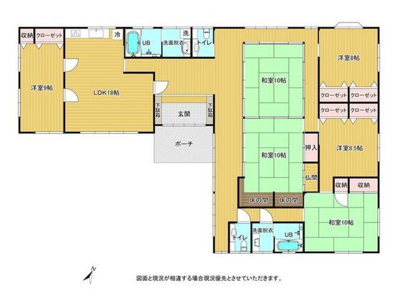 【アットホーム】玉名市 天水町部田見（肥後伊倉駅） 平屋建 6LDK[6985628413]玉名市の一戸建て（提供元：(株)いその不動産）｜一軒家・家の購入