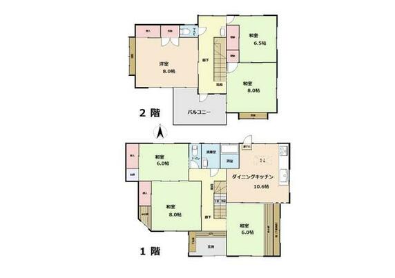 【アットホーム】加須市 向古河（新古河駅） 2階建 6LDK[6985503105]加須市の一戸建て（提供元：(株)エクラスホーム）｜一軒家・家の購入