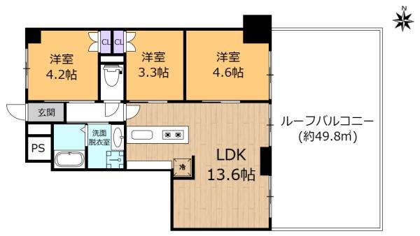 【アットホーム】ライオンズプラザ富雄 311 3LDK[1101818203]奈良市の中古マンション｜マンション購入の情報