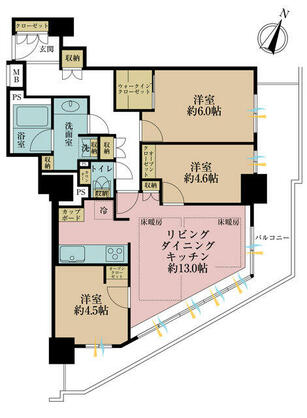 【アットホーム】エリム春日町 16階 3LDK[1199522913]練馬区のマンション｜マンション購入の情報
