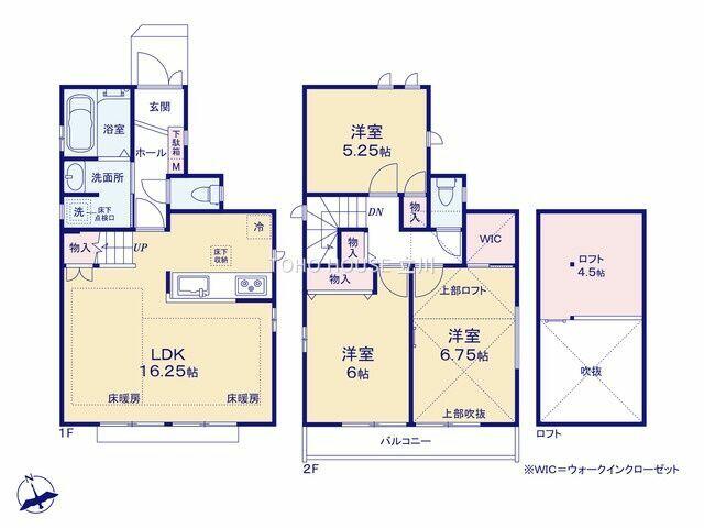 【アットホーム】調布市 深大寺南町4丁目 （つつじヶ丘駅 ） 2階建 3LDK[1012261420]調布市の新築一戸建て（提供元：(株)東宝ハウス立川）｜一軒家・家の購入