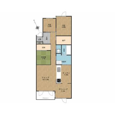 【アットホーム】レジデンス宮の森 302 2LDK[6983188056]札幌市中央区の中古マンション｜マンション購入の情報