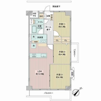 【アットホーム】シャルマンコーポ池袋 4階 3LDK[1131515005]豊島区のマンション｜マンション購入の情報