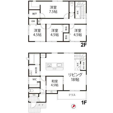 【アットホーム】能美市 緑が丘5丁目 2階建 5LDK[1023902382]能美市の中古一戸建て（提供元：(株)クラスコ 売買の窓口）｜一軒家・家の購入