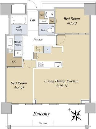 【アットホーム】ベイシティタワーズ神戸WEST 26階 2LDK[1015398665]神戸市中央区のマンション｜マンション購入の情報
