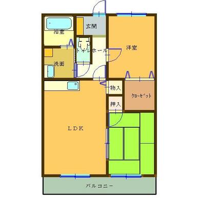 【アットホーム】ミレニアム南元町 303 2LDK（提供元：(有)日田不動産）｜日田市の賃貸マンション[6958993502]