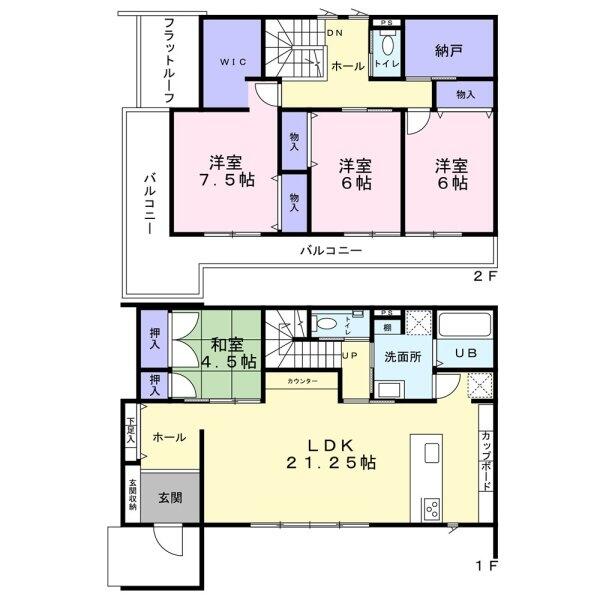 【アットホーム】菊陽町原水4号地 4 4SLDK（提供元：センチュリー21Next Links KM）｜菊池郡菊陽町の賃貸一戸建て[1028008375]