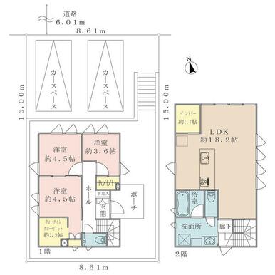 【アットホーム】町田市 西成瀬2丁目 （成瀬駅 ） 2階建 3LDK[1086627376]町田市の中古一戸建て（提供元：東京建物不動産販売(株) 町田支店）｜一軒家・家の購入