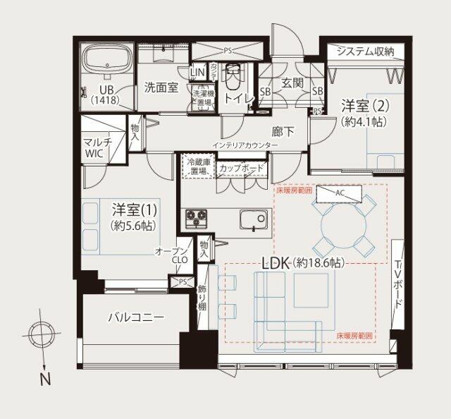 【アットホーム】シティタワーズ豊洲ザ・シンボル 39階 2LDK[1126148305]江東区のマンション｜マンション購入の情報