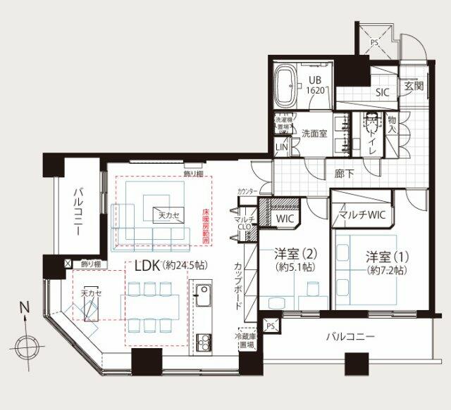 【アットホーム】TOKYO SEA SOUTHブランファーレ 29階 2LDK[1124560705]港区の中古マンション｜マンション購入の情報
