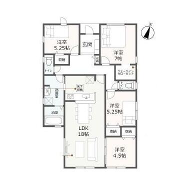 【アットホーム】掛川市 各和 （愛野駅 ） 平屋建 4LDK[1101939703]掛川市の新築一戸建て（提供元：センチュリー21中央不動産磐田店）｜一軒家・家の購入