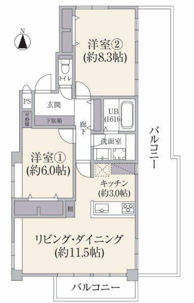 【アットホーム】小林NICハイム木場公園第2 701 2LDK[1123664805]江東区の中古マンション｜マンション購入の情報