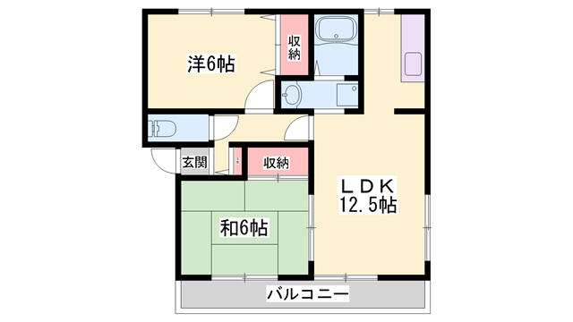【アットホーム】高砂市 伊保3丁目 （伊保駅 ） 202 2LDK（提供元：(株)Meiki Housing）｜高砂市の賃貸アパート[1079748786]