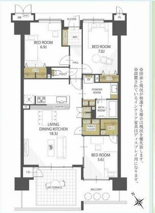 【アットホーム】ロイヤルガーデンプラザ宇多津駅前壱番館 2階 3LDK[1123061005]綾歌郡宇多津町のマンション｜マンション購入の情報