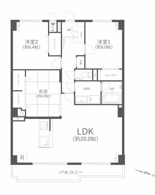 【アットホーム】パシフィックコンフィート大島 406 3LDK[1124376105]江東区の中古マンション｜マンション購入の情報
