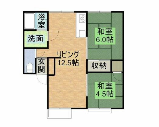 【アットホーム】坂下ハイツ 2階 2LDK[1125274105]敦賀市のマンション｜マンション購入の情報