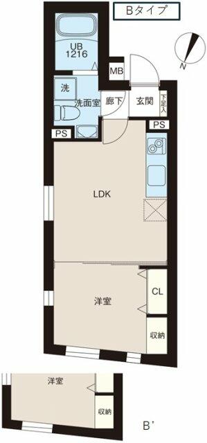 【アットホーム】レピュア北池袋駅前レジデンス 102 1LDK（提供元：ハウス・トゥ・ハウス・ネットサービス(株) 巣鴨店）｜豊島区の賃貸マンション[1157655405]