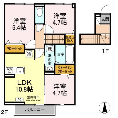 【アットホーム】ステラ湘南 201 3LDK（提供元：(株)ハウスメイトショップ 湘南台店）｜藤沢市の賃貸アパート[1092985289]