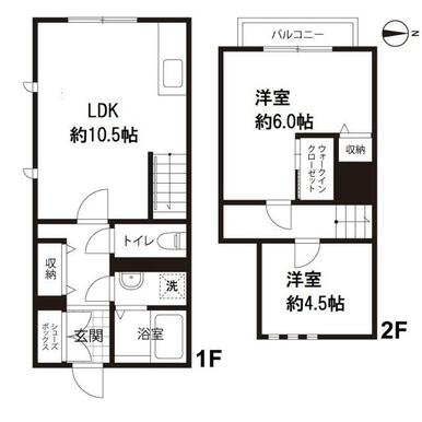 【アットホーム】ペガーズメゾン天馬家 102 2LDK（提供元：ミサワホーム不動産(株)）｜比企郡小川町の賃貸アパート[1094891668]
