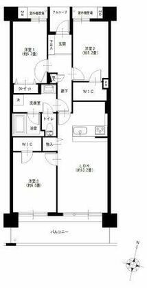 【アットホーム】グリーンタウン青戸一番街7号棟 6階 3LDK[1172161509]葛飾区のマンション｜マンション購入の情報
