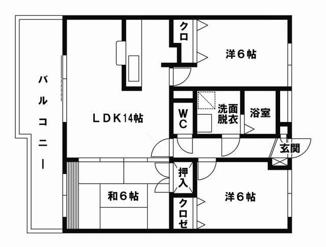 【アットホーム】カーサブリランテ 102 3LDK（提供元：(株)新生不動産）｜朝倉市の賃貸マンション[6980324706]