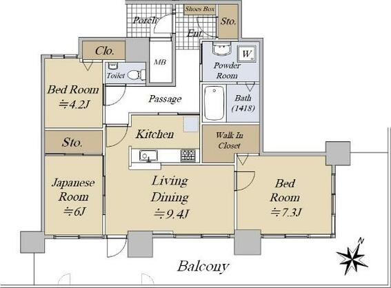 【アットホーム】ウェルブ六甲道2番街 19階 3LDK[1013064487]神戸市灘区のマンション｜マンション購入の情報
