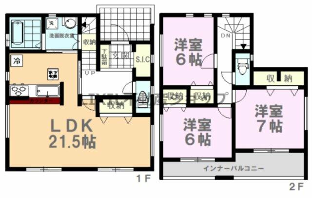 【アットホーム】栃木市 本町 （栃木駅 ） 2階建 3LDK[1006113897]栃木市の新築一戸建て（提供元：LIXIL不動産ショップ小金井不動産(株)鶴田店）｜一軒家・家の購入