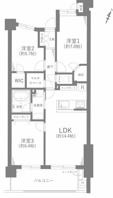 【アットホーム】マ・トール上尾ソレイユテラス 604 3LDK[1167314709]上尾市のマンション｜マンション購入の情報