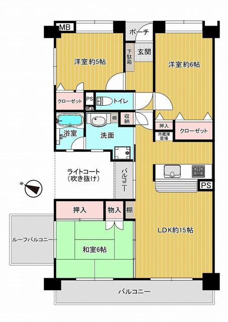 【アットホーム】コアマンション春日大谷Ⅱ 701 3LDK[9539291101]春日市の中古マンション｜マンション購入の情報
