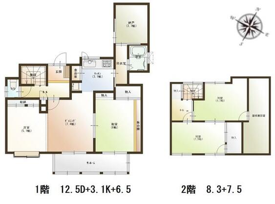 【アットホーム】三笠市 高美町（岩見沢駅） 2階建 3LDK[6985228797]三笠市の一戸建て（提供元：ダイヤ企業(株)）｜一軒家・家の購入